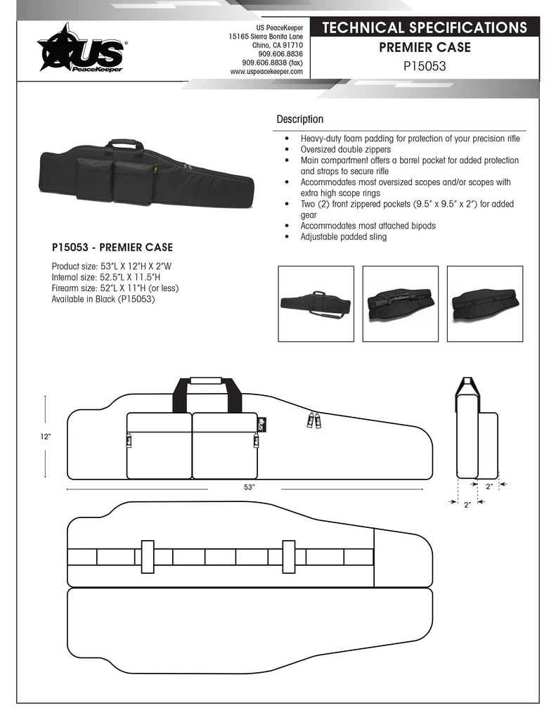 Premier Rifle Case – US PeaceKeeper